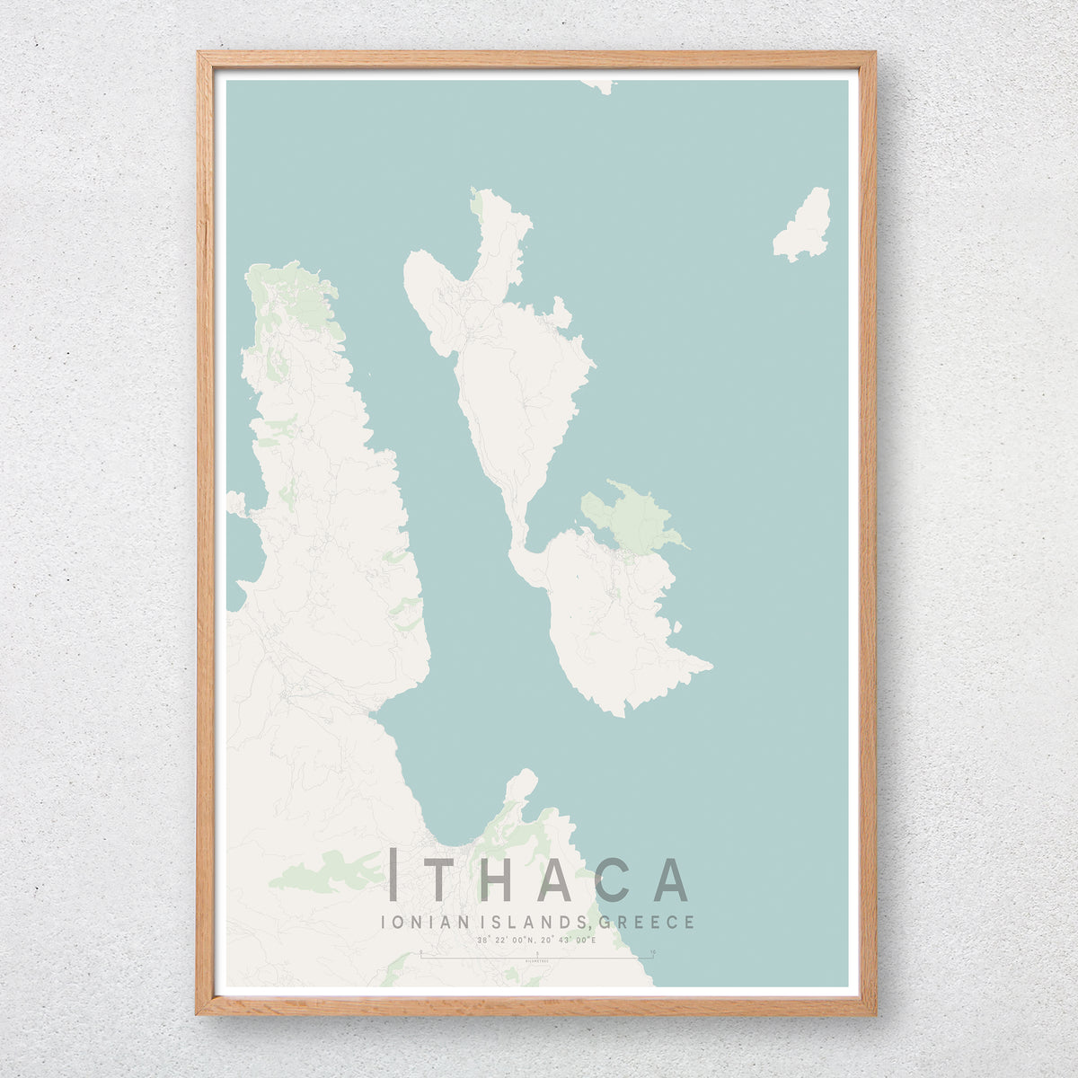 Ithaca Map Print– Little Printery