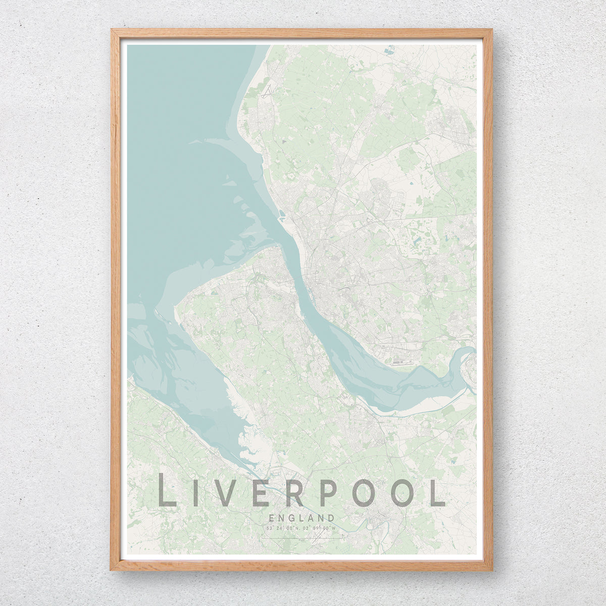 Liverpool Map Print– Little Printery