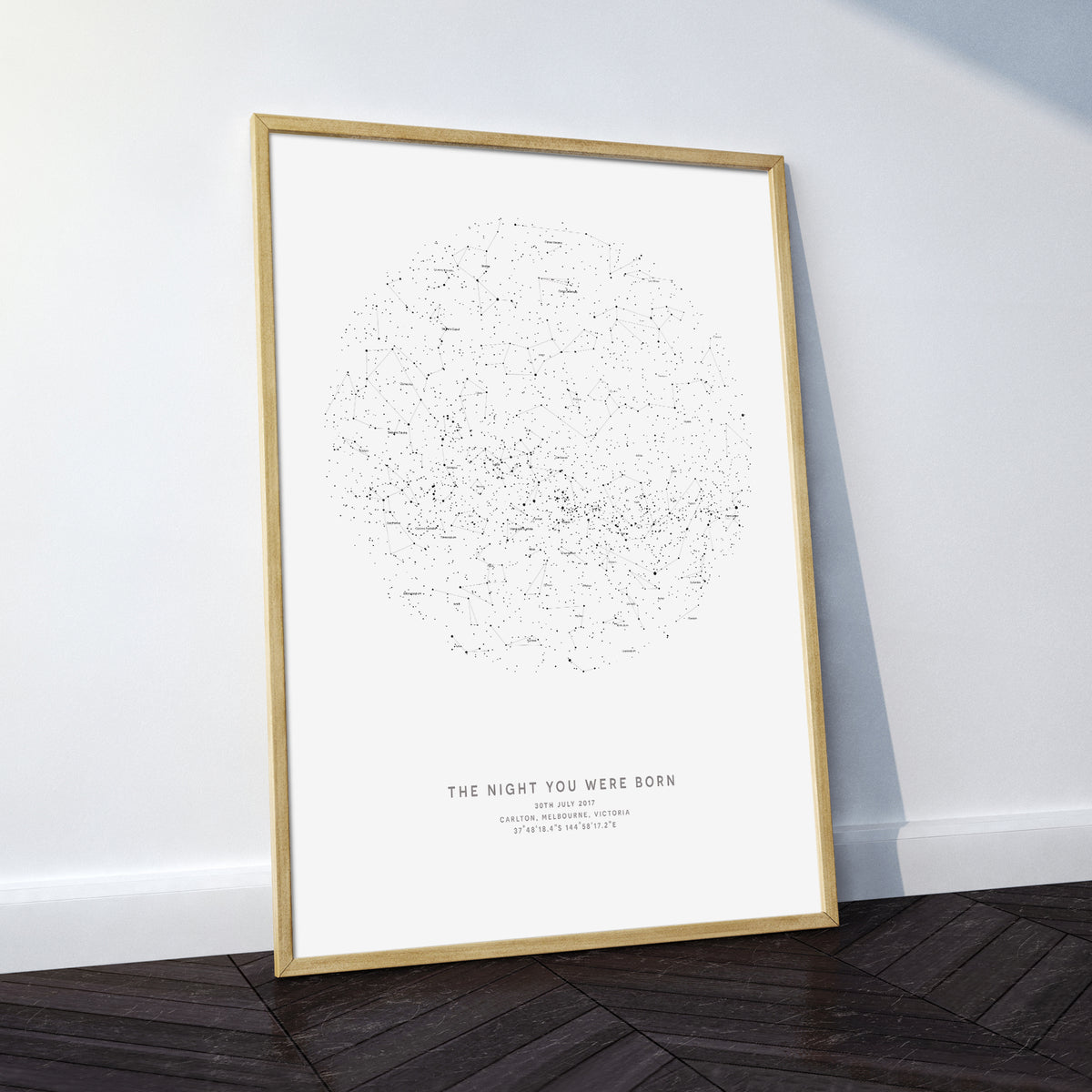 Custom Star Map Print– Little Printery